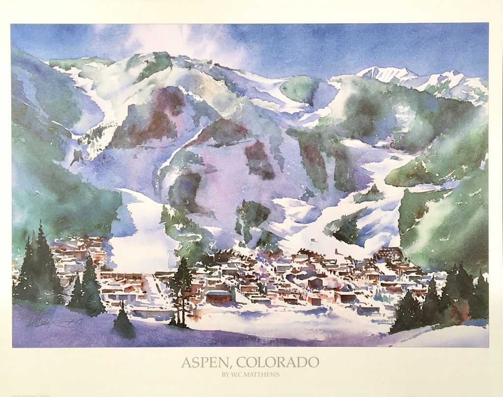 Aspen Poster - William Matthews