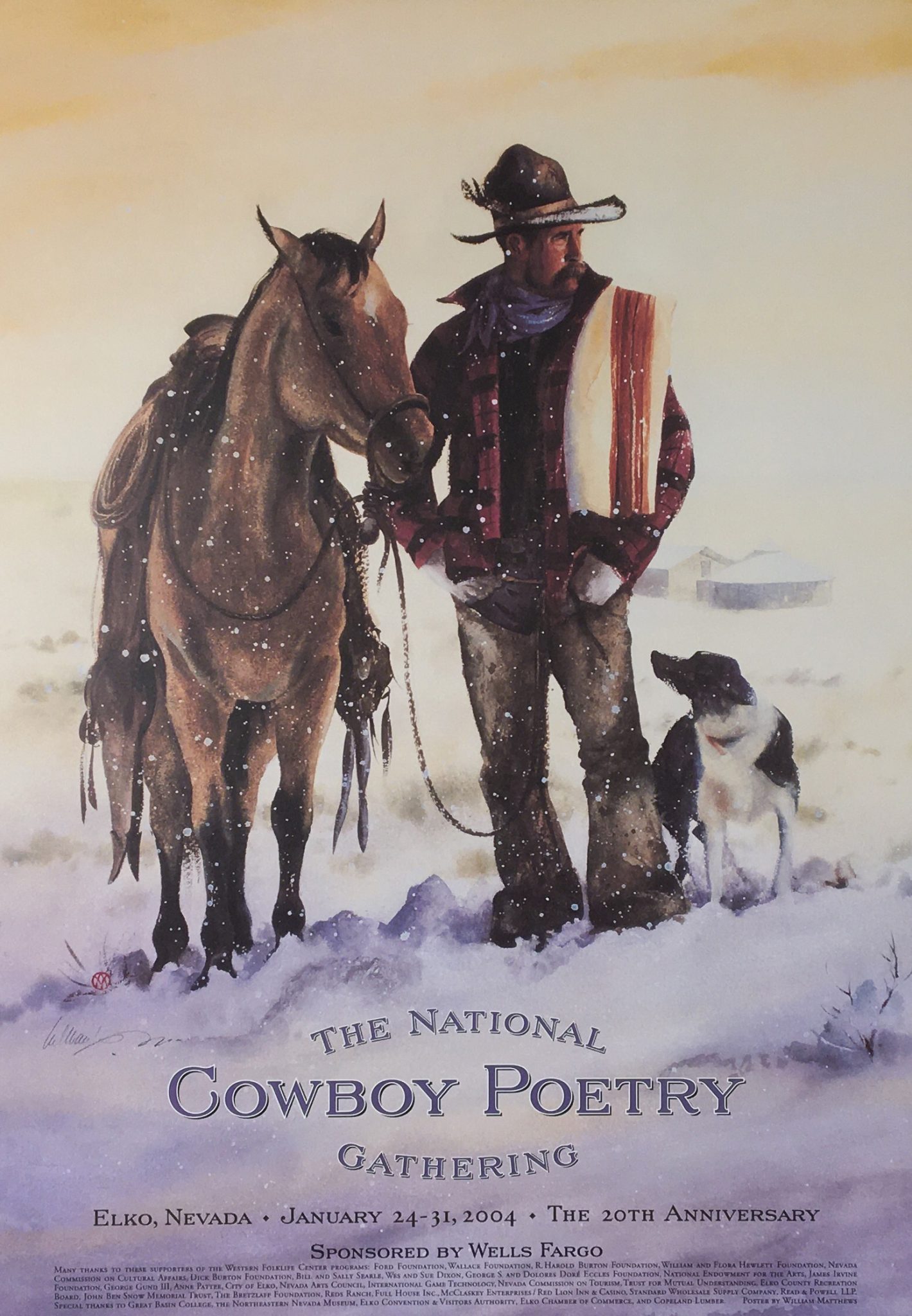 Cowboy Poetry Gathering 2004 - William Matthews